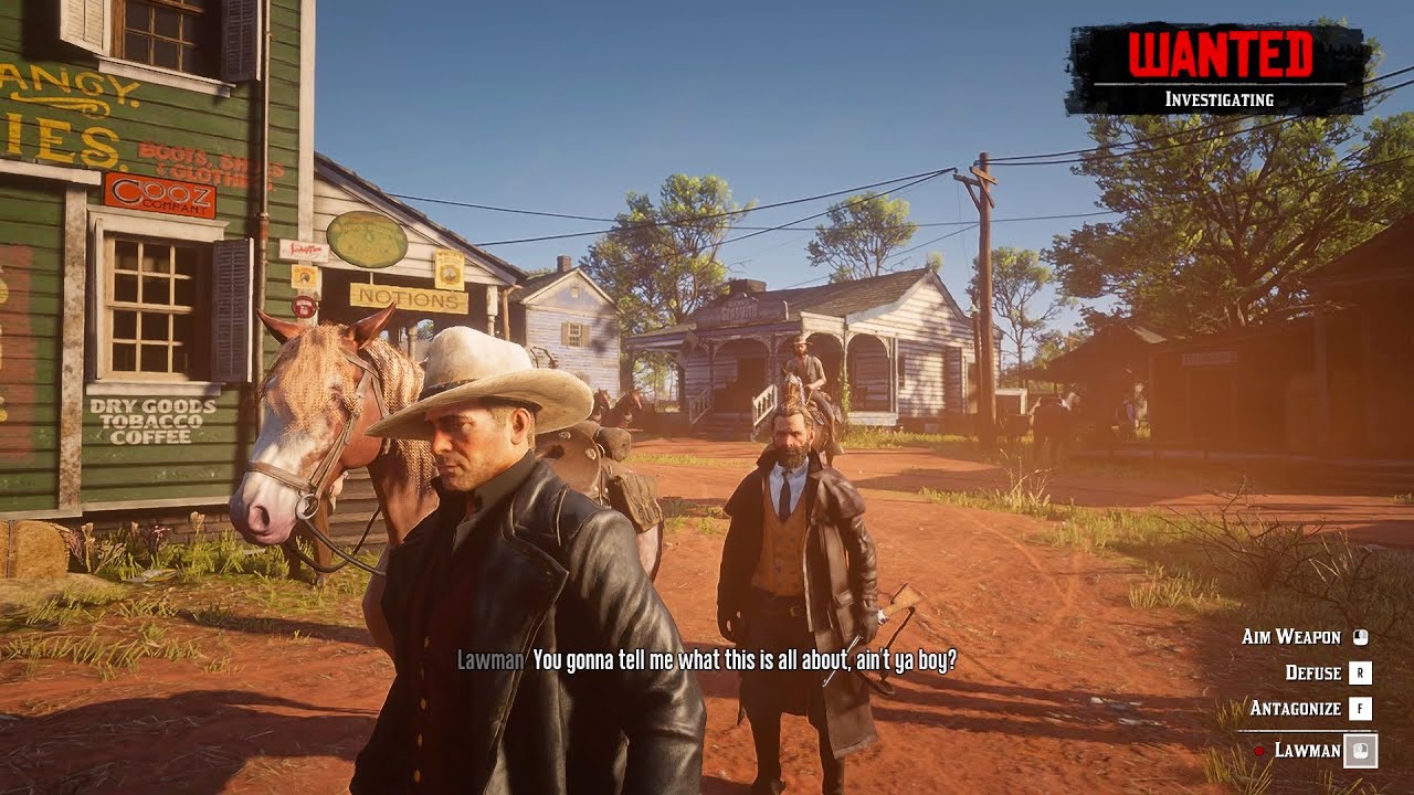 Talk Yourself Out Of An Arrest #36 | RDR2 - YouTube