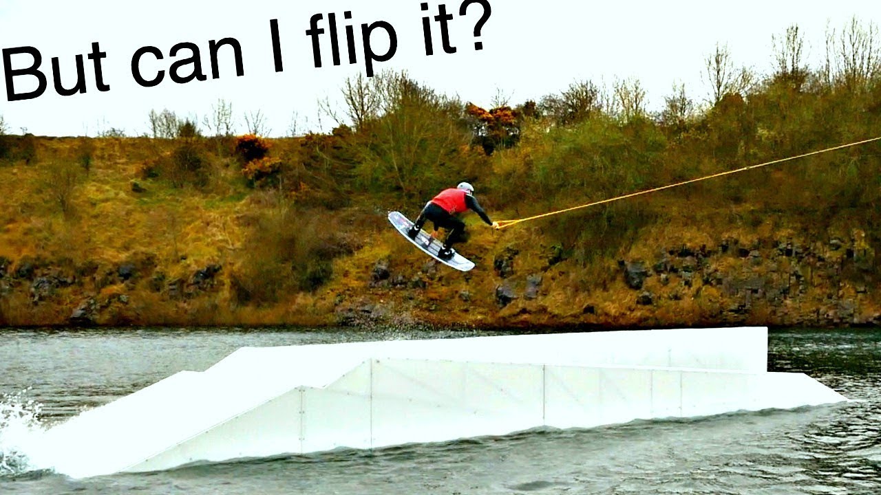 NEW OBSTACLE AT THE WAKE PARK - YouTube