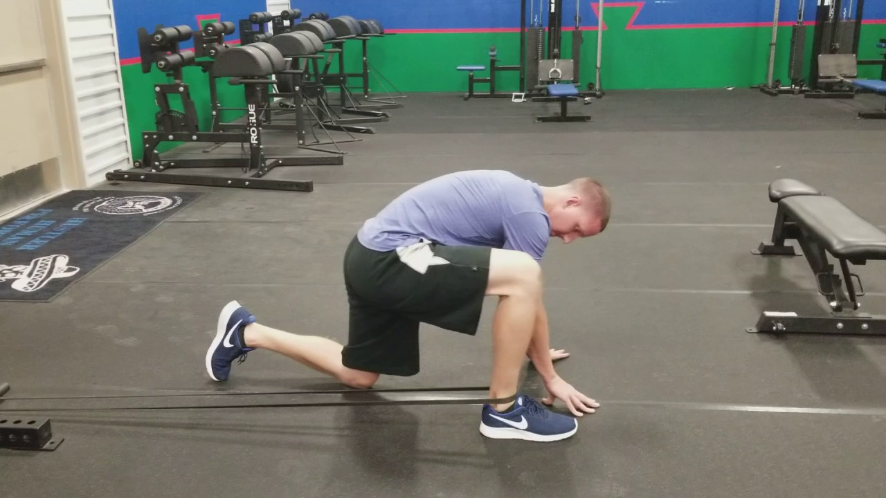 Band Ankle Distraction (mobility) - YouTube