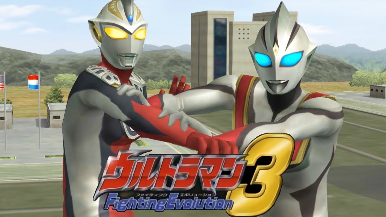 [PS2] Ultraman Fighting Evolution 3 - Evil Tiga vs Ultraman Justice ...