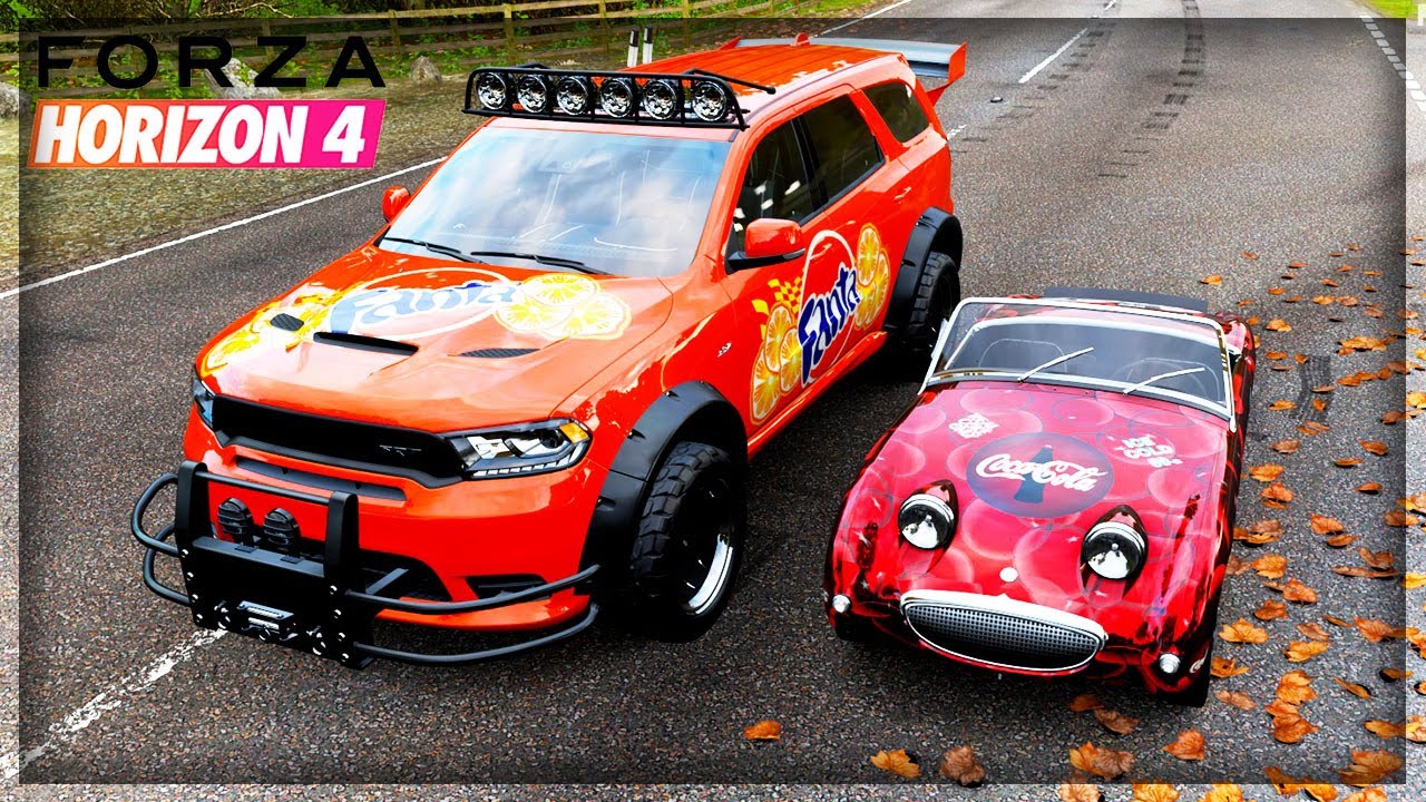 Fanta VS Coca Cola - Forza Horizon 4 - YouTube