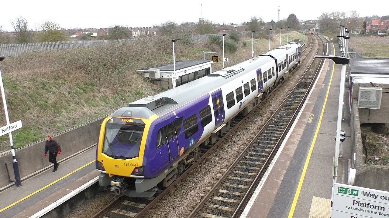 Retford High and low level platforms, 14th March 2020. - YouTube
