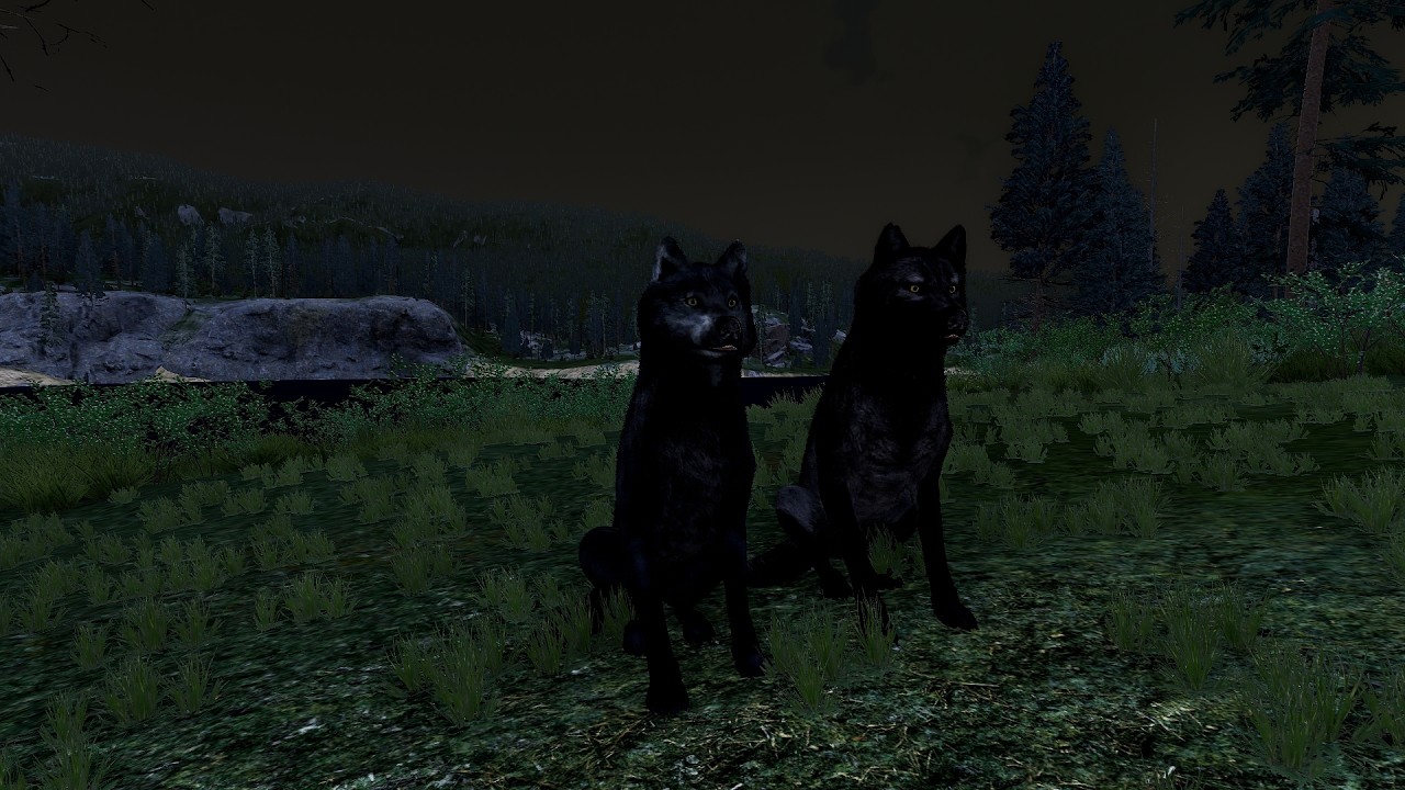 WolfQuest 2.7 or WolfQuest AE-part 2 hunt,wolves,pups - YouTube