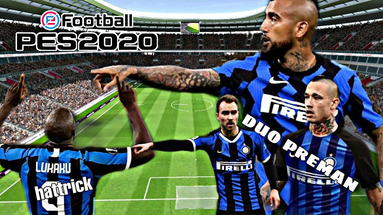 First try midfilder Inter Milan New Season 2020/2021 in Pes android |PES MOBILE 2020| - YouTube