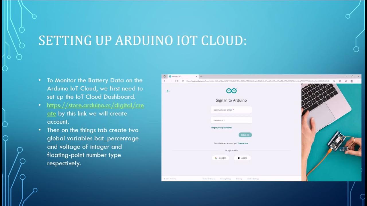 IoT Based Battery Monitoring System Using ESP8266 & Arduino IoT Cloud | MIHIR | ABHISHEK ...