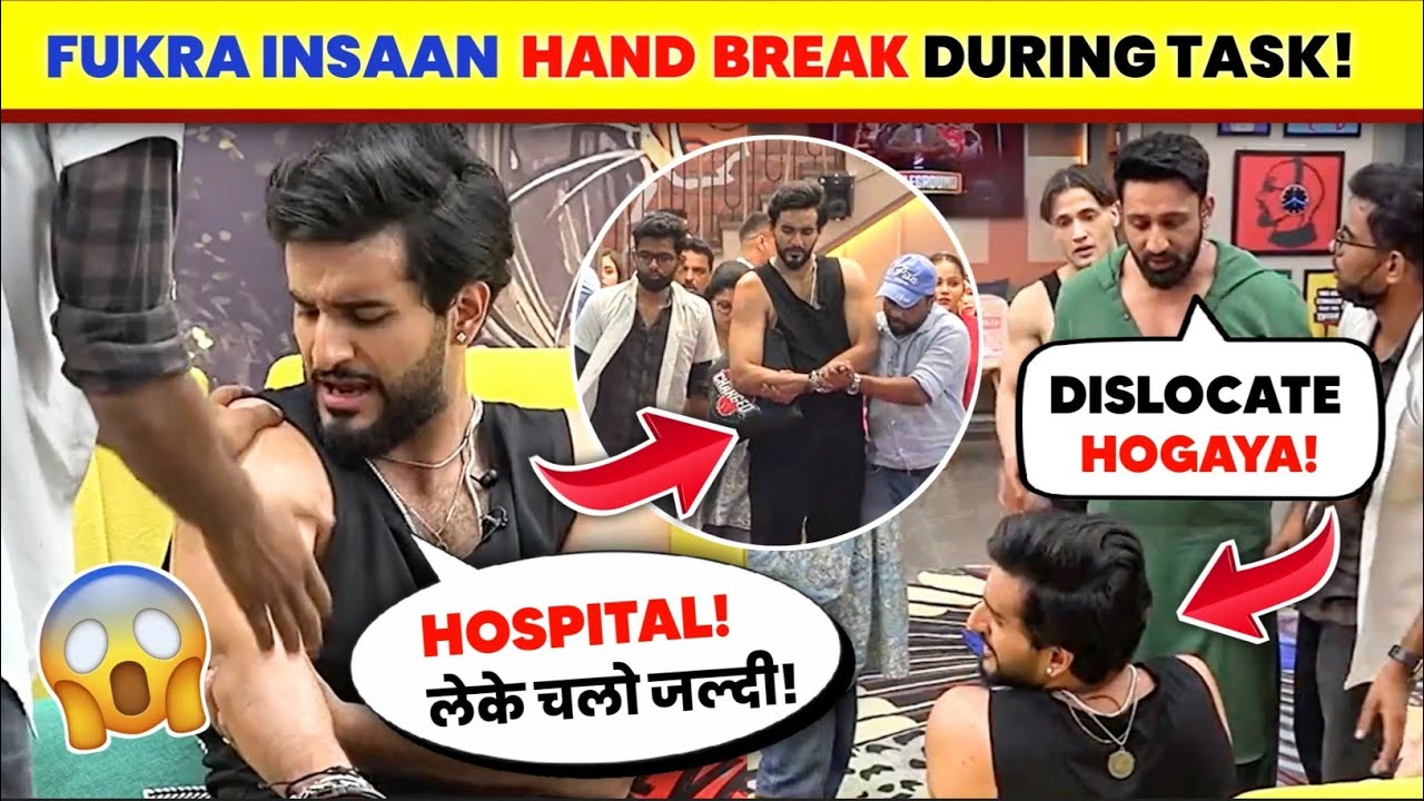 OMG 🤯! Fukra Insaan Serious lNJURY ln His Shoulder Battleground Show Task Fukra insaan Vs Asim ...