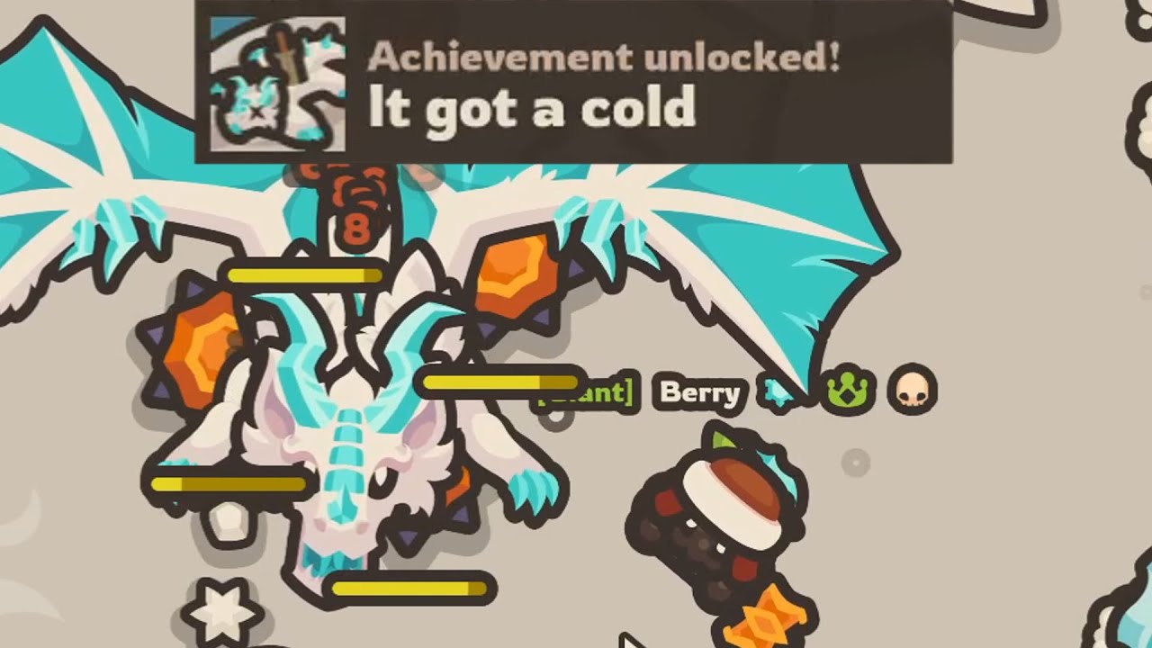 Taming.io - Ice Dragon Boss Achievement with spikes! - YouTube