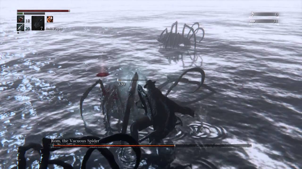 Bloodborne: Rom, the Vacuous Spider victory - YouTube