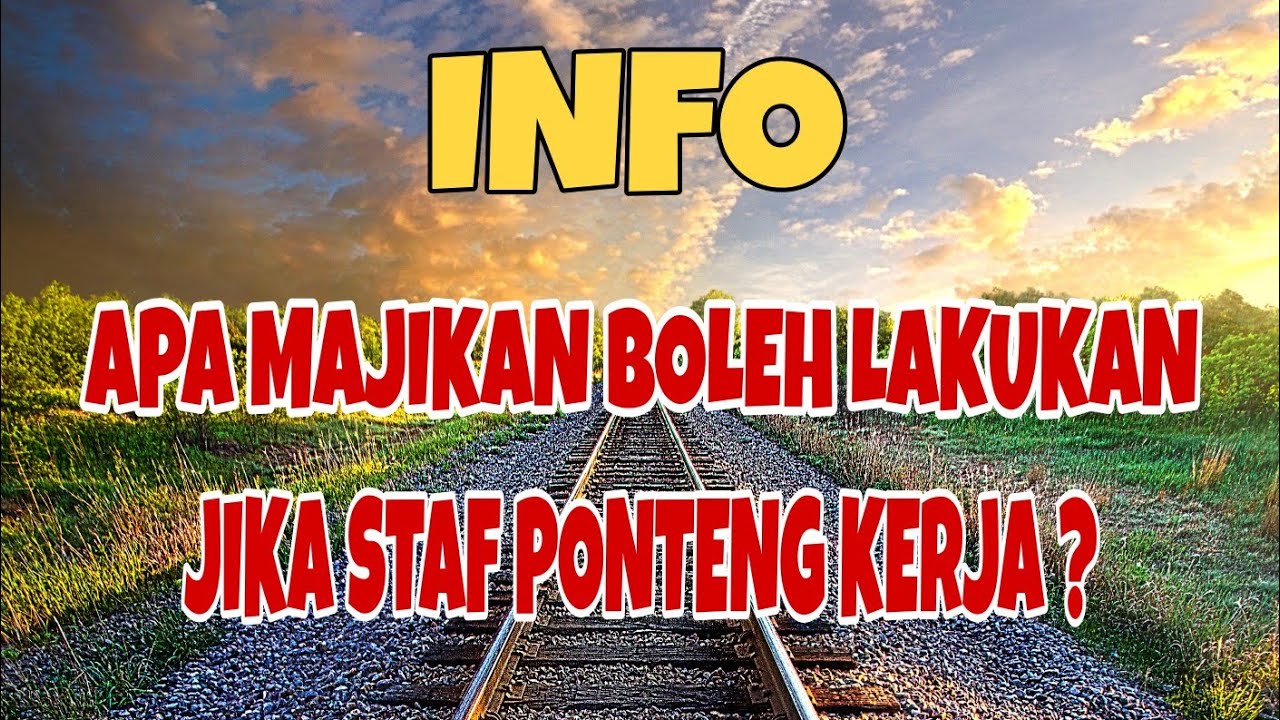 APA MAJIKAN BOLEH LAKUKAN JIKA STAF PONTENG KERJA ? - YouTube