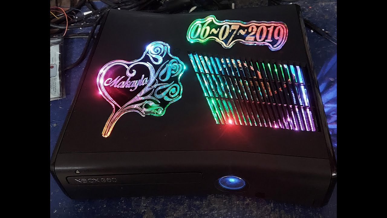 Xbox 360 Rgh Custom for Josh Strong By Tony Mondello - YouTube