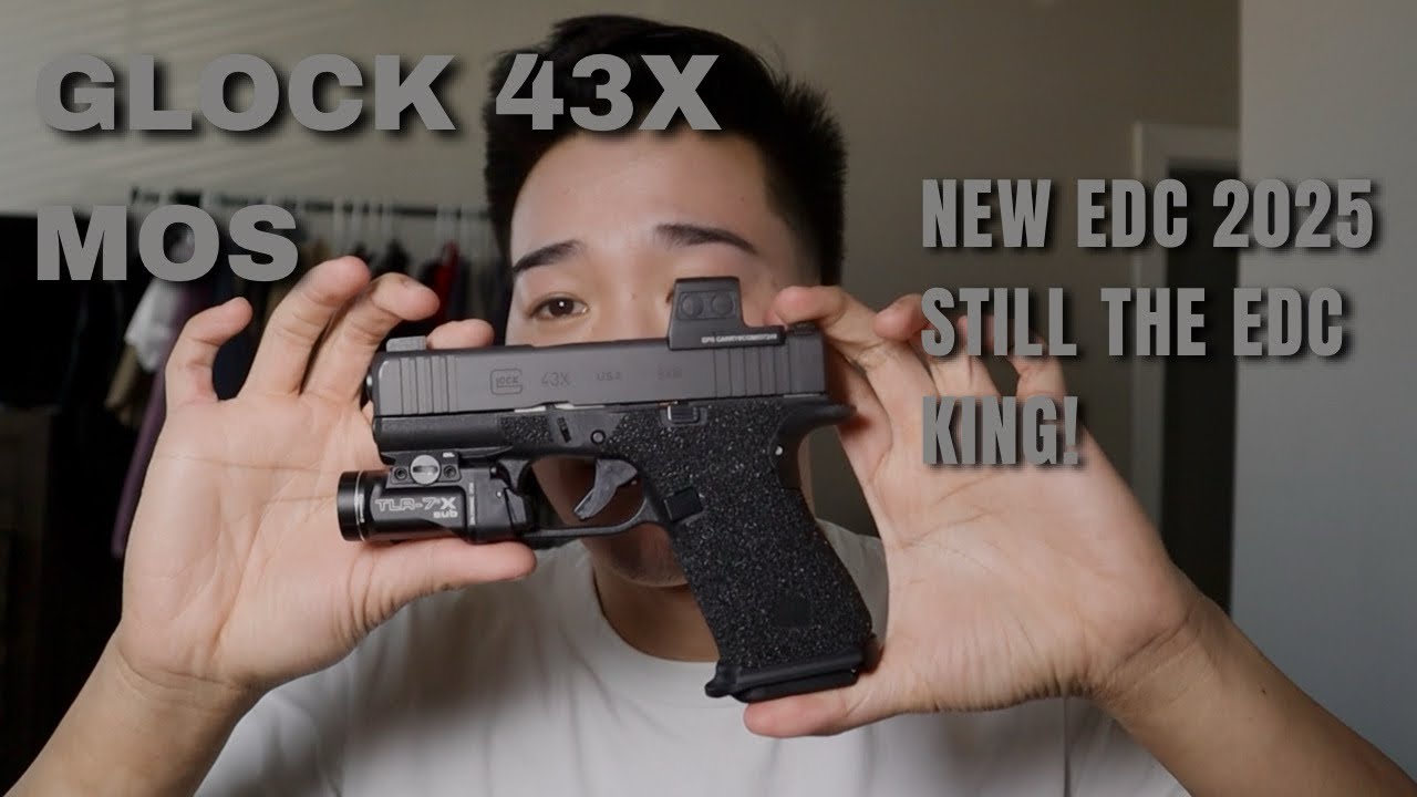 EDC setup for 2025 (Glock 43x MOS) - YouTube