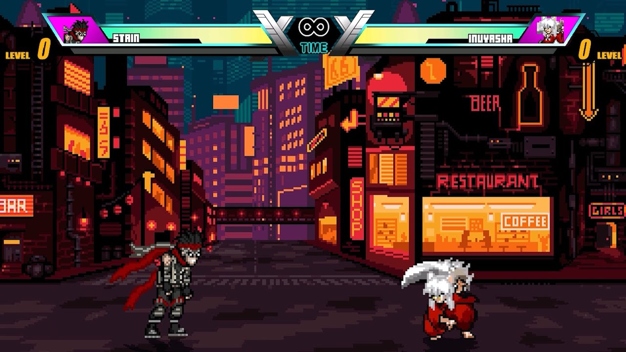 Stain VS Inuyasha Jump Force Mugen - YouTube