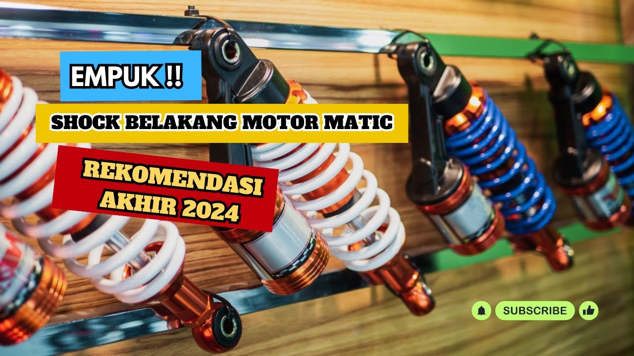 EMPUK!! Rekomendasi 5 SHOCK BELAKANG MOTOR MATIC Akhir 2024 - YouTube