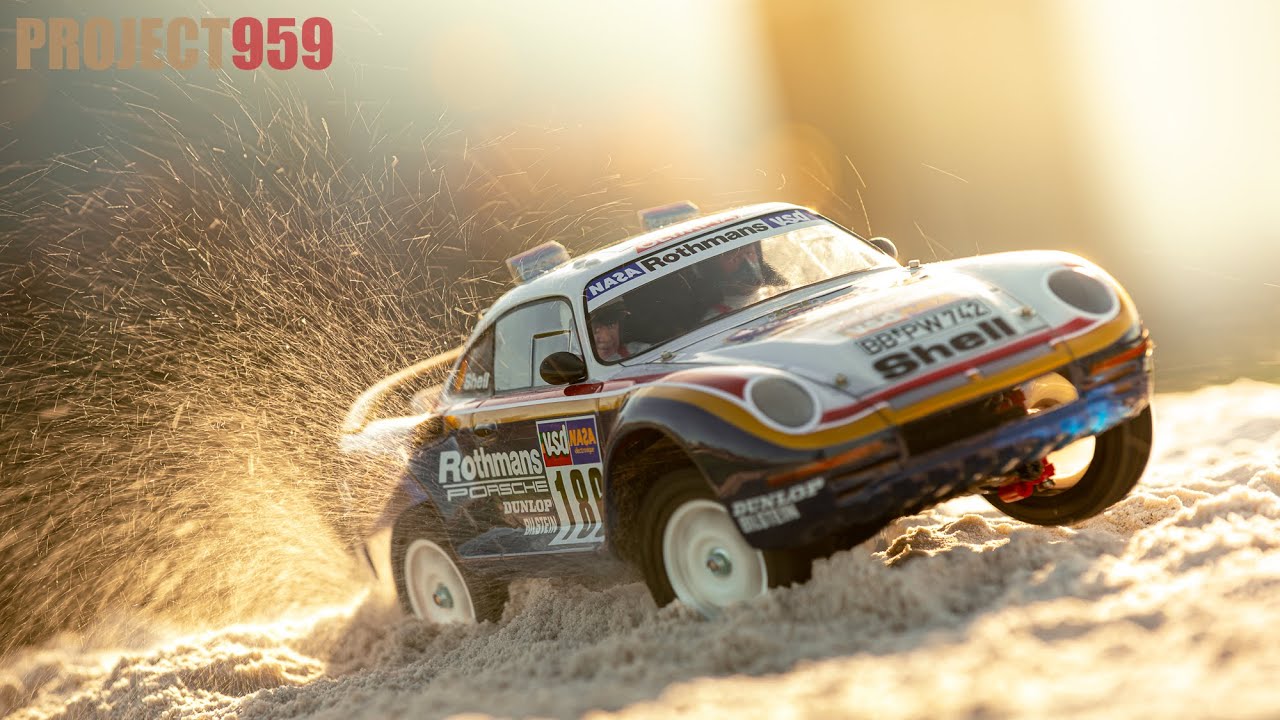 PROJECT959 - The ultimate R/C classic desert rally replica. - YouTube
