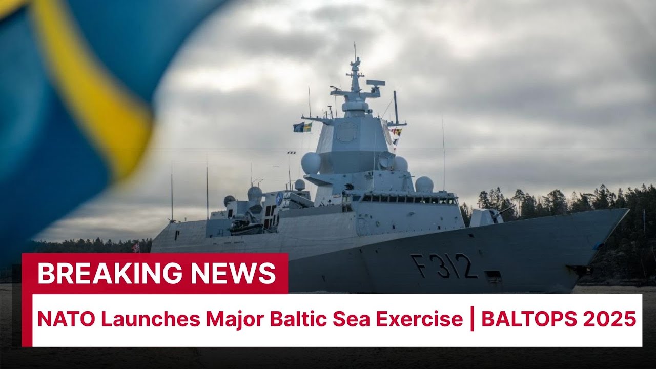 NATO Launches Major Baltic Sea Exercise 50 NATO Warships Join BALTOPS ...