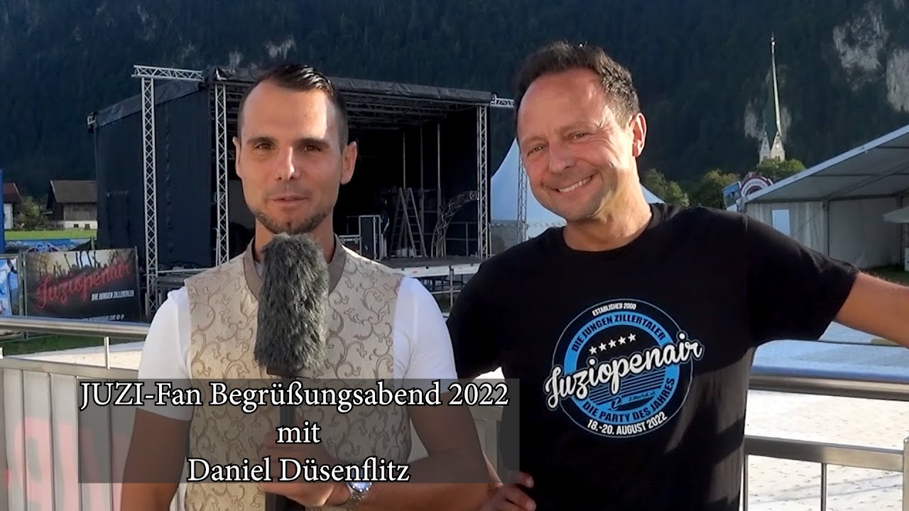 JUZI-Fan Begrüßungsabend 2022 mit Daniel Düsenflitz für Stimmungsgarten ...
