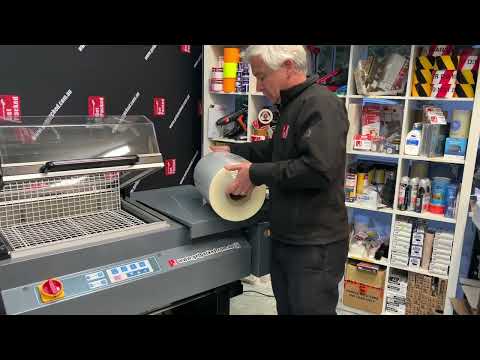 How to set up and use a Shrink Wrap Machine - 4-GPEKH-455