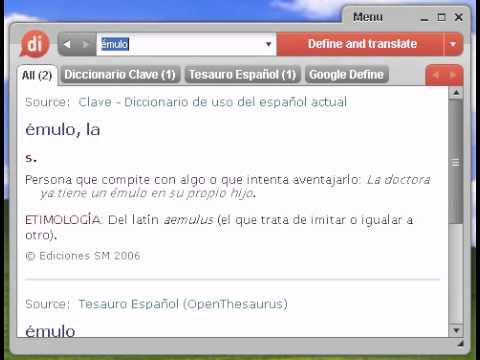 Definición de émulo - YouTube