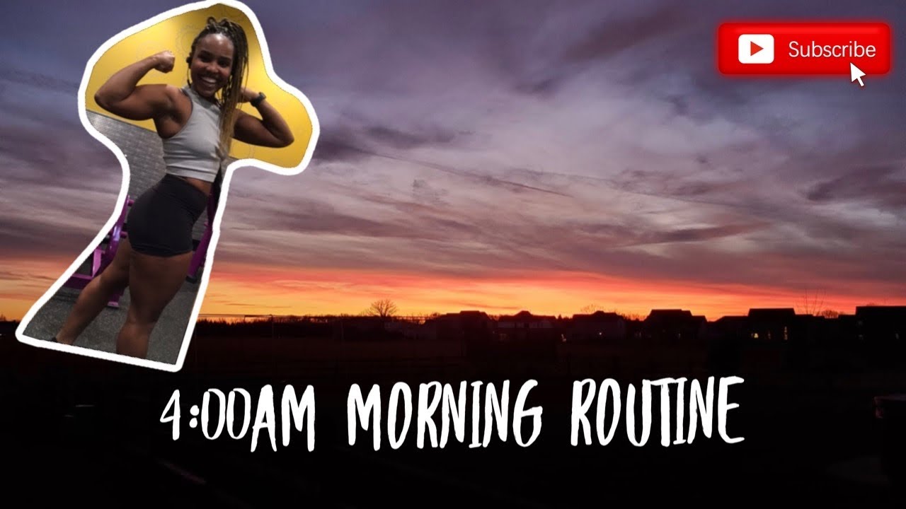 4:00am MORNING ROUTINE *updated* 2020 - YouTube