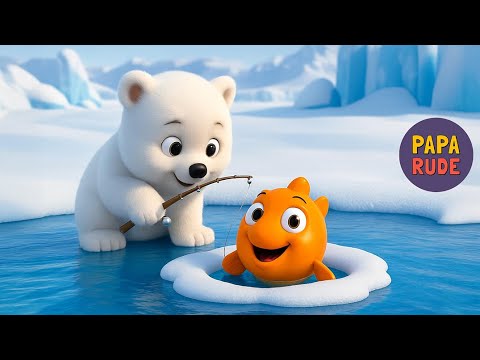 Dansul Ursulețului Polar ❄️ Tu-Tu-Tu-Ru-Tu! Cântec pentru Copii | Paparude