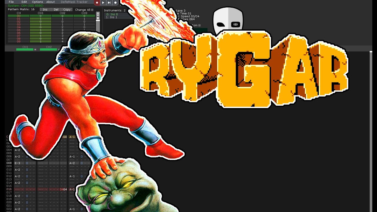 Rygar (NES) Sagila's Cave - 8 Bit (SID 8580) - YouTube