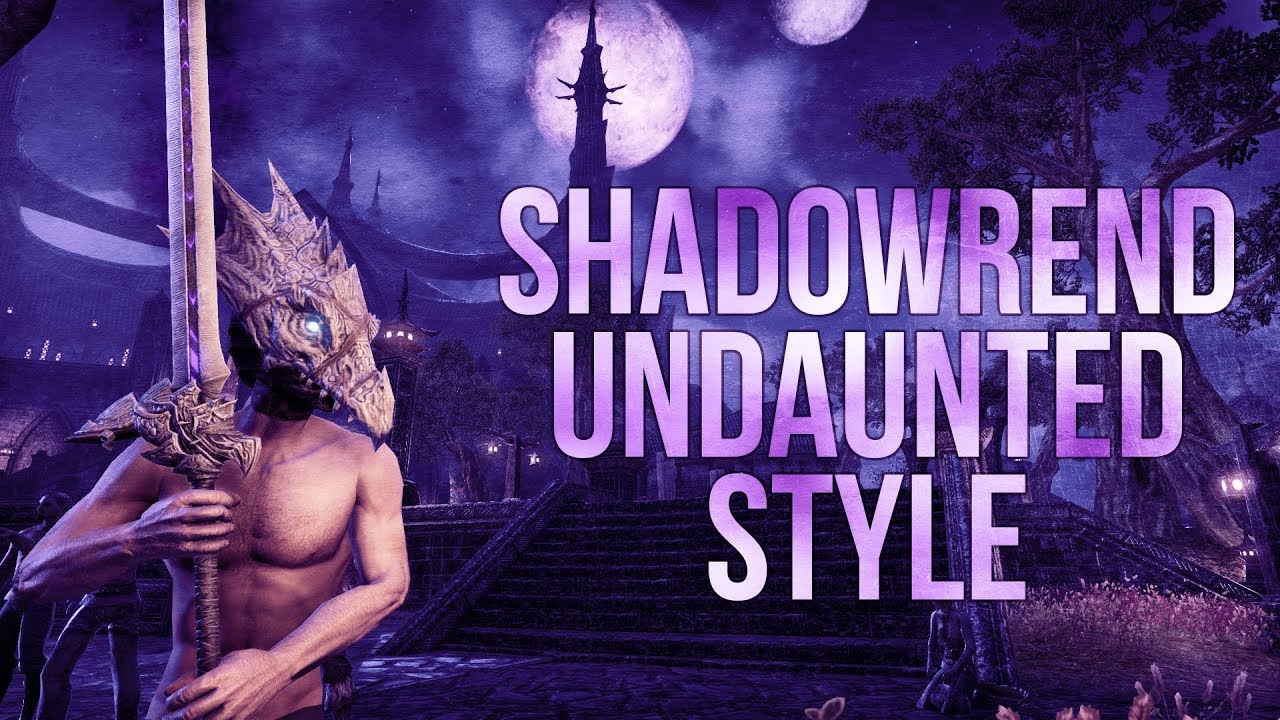 ESO Shadowrend Undaunted Style - Preview of the Shadowrend Outfit Style ...