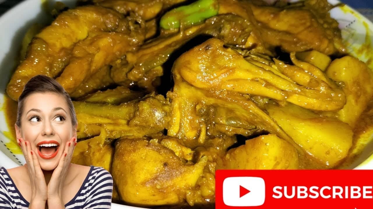 মুরগির ঝাল ফ্রাই। Chicken Jhal Fry Recipe |Chicken Fri,Bangladeshi ...