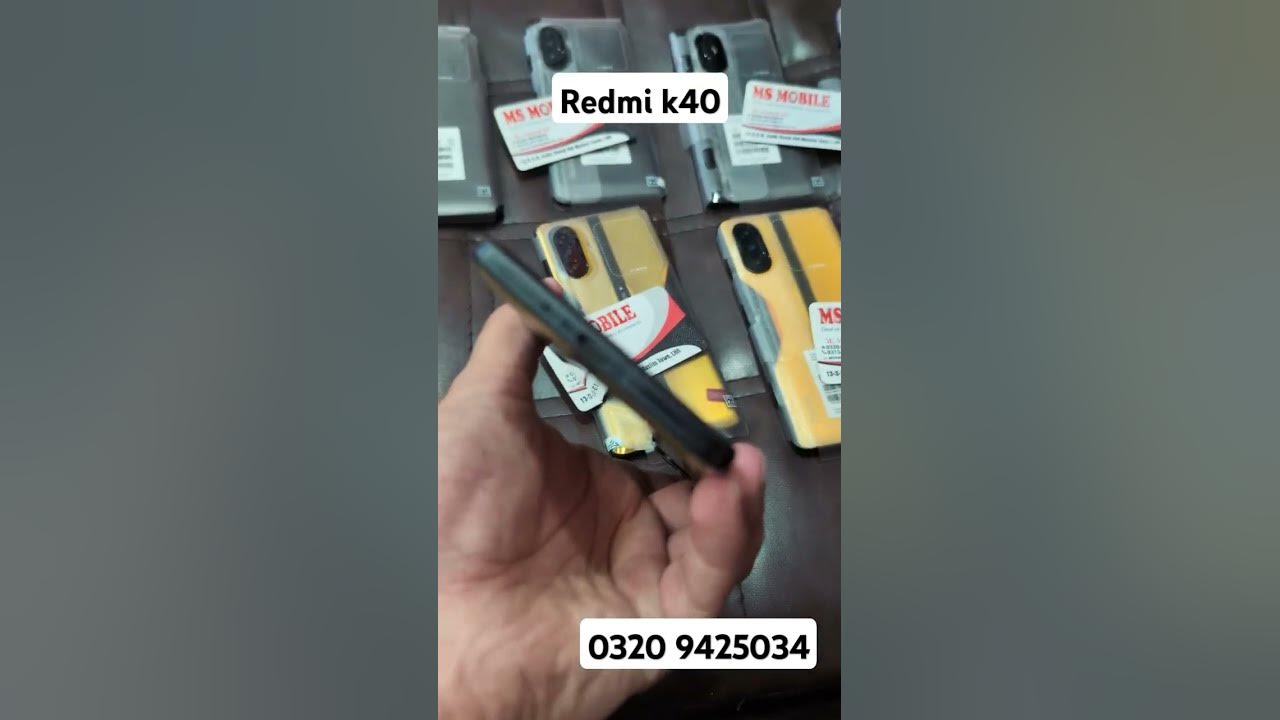 Redmi k40 12/256GB #03209425034 #redmik40 - YouTube