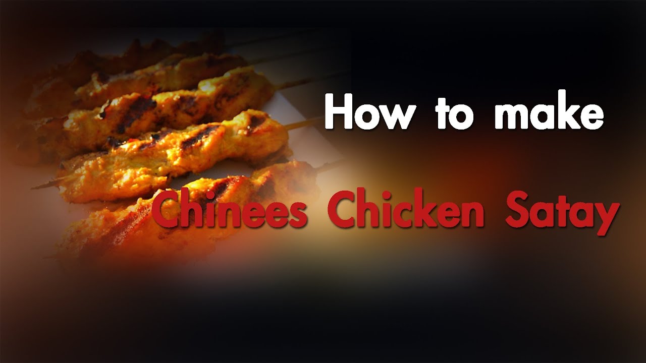 How to make chinese chicken satay Red Pix 24X7 - YouTube