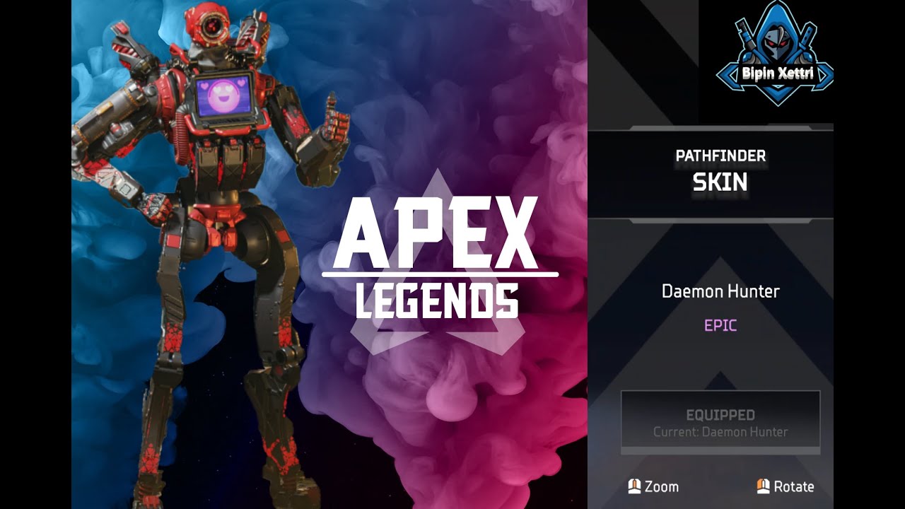 Got Daemon Hunter || Pathfinder Skin || Apex Legends || Season 5 - YouTube