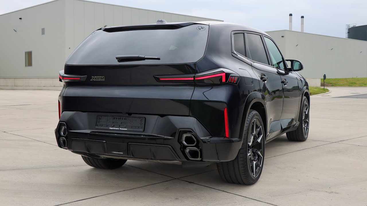 NEW BMW XM | Details, Revs, sounds, driving, ... - YouTube