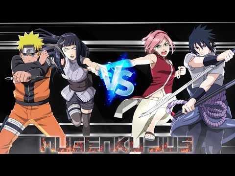 Uzumaki Naruto & Hinata The Last vs Uchiha Sasuke & Sakura BNG ANIME MUGEN JUS Team Fight