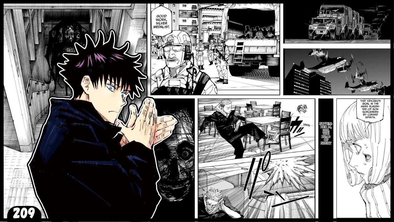 JUJUTSU KAISEN ITA 209 - Il dilemma delle manine - JJK Review Capitolo ...
