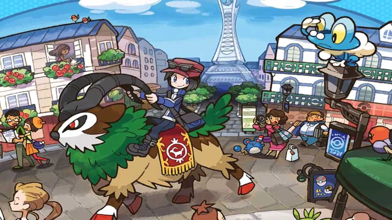 Pokemon X & Y Artwork Slideshow Nintendo 3DS - YouTube