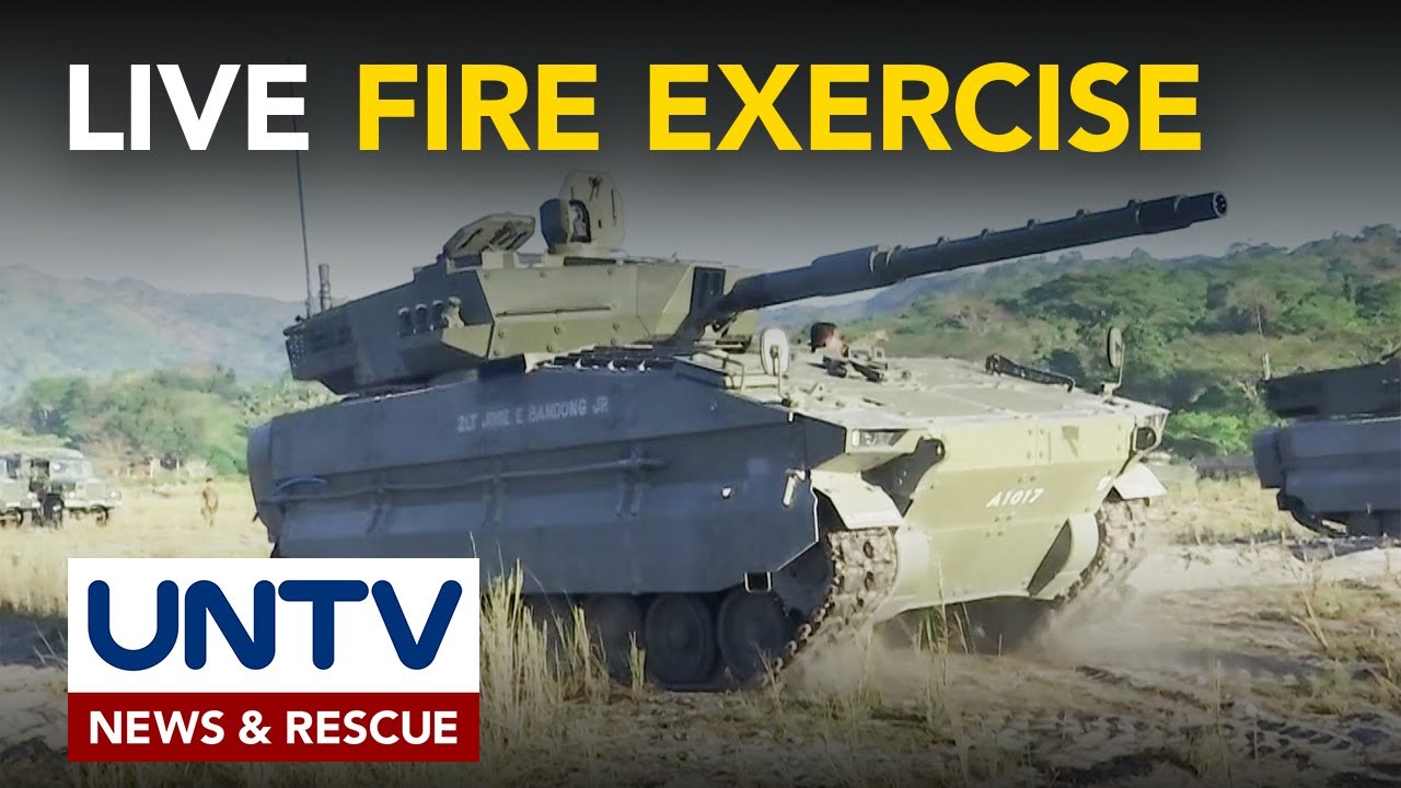 Bagong army Sabrah light tank, nasubukan sa live fire exercise sa ...