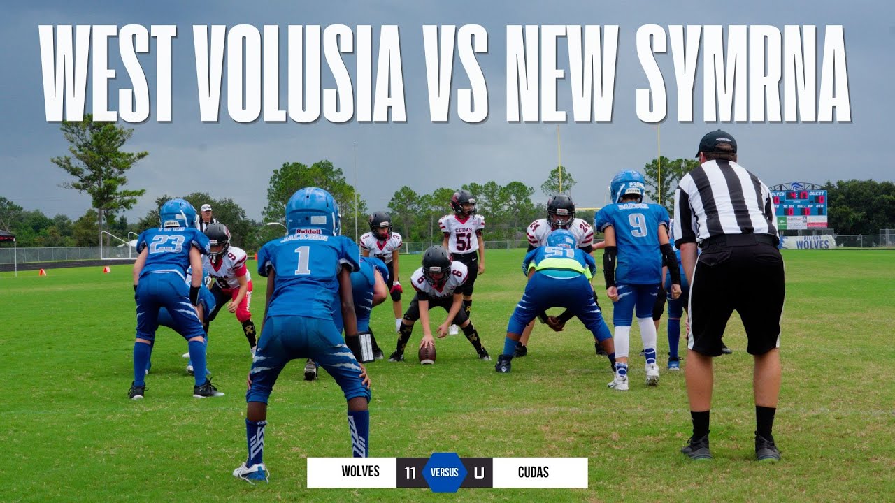 11U Pop Warner - West Volusia vs New Symrna - YouTube