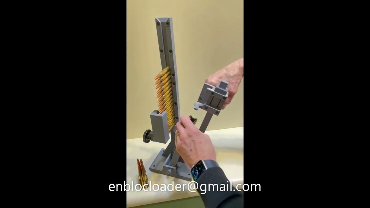 M1 Garand Enbloc Loader - YouTube