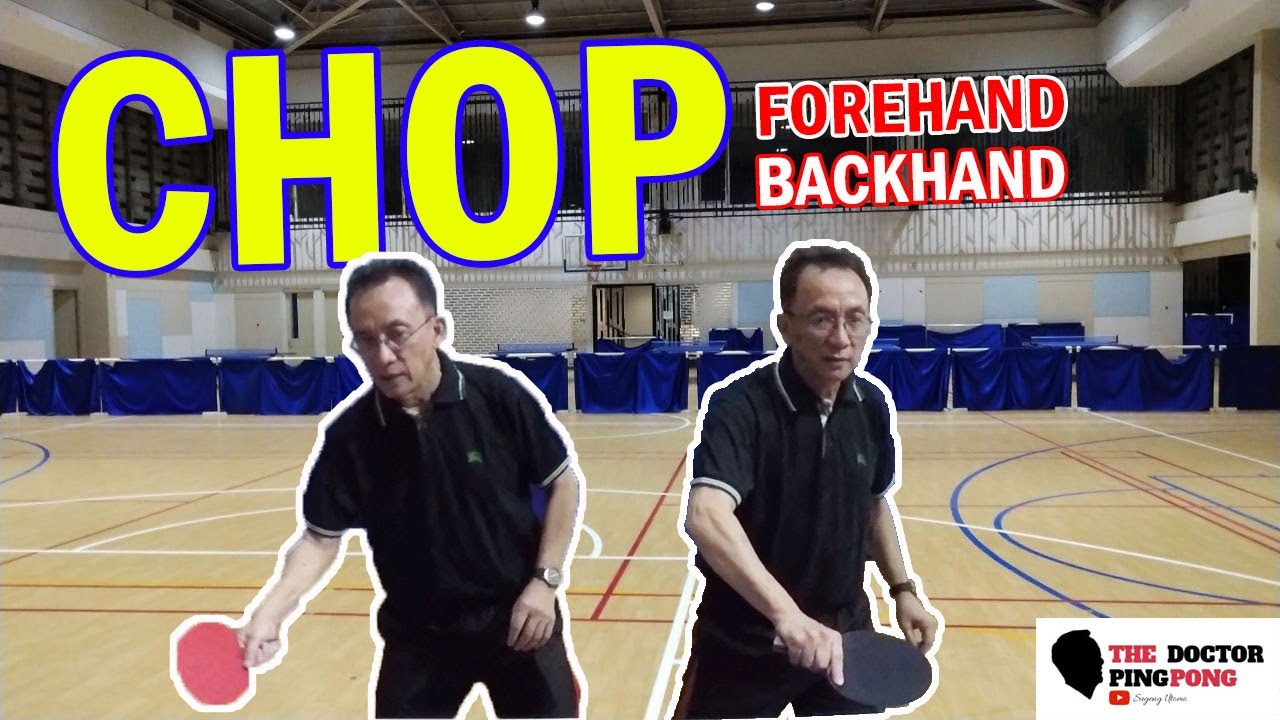 Tutorial Chop Forehand dan Backhand Yang Baik dan Benar #2 - YouTube