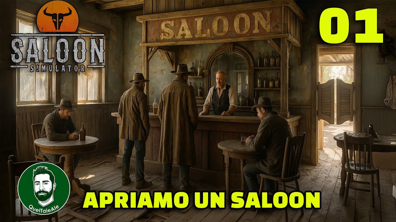 Saloon Simulator - Gameplay ITA - COSTRETTI A GESTIRE UN SALOON - 01 ...