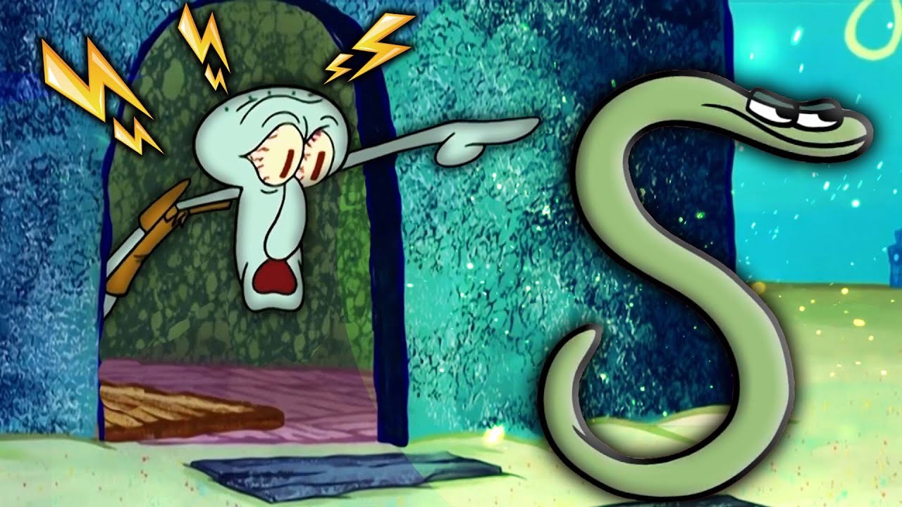 WOW Squidward KICKS OUT Dr Livesey Walk Alphabet Lore Letter S of his ...
