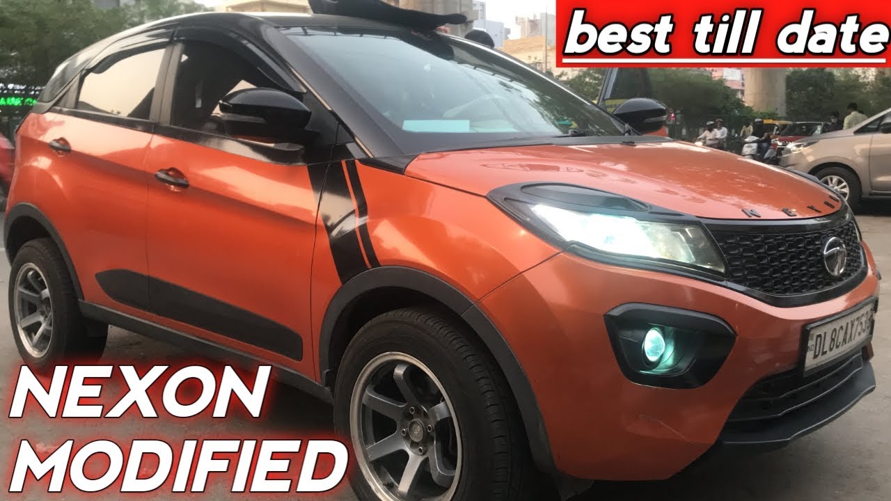Till date the best tata nexon modified | tata nexon modification ...
