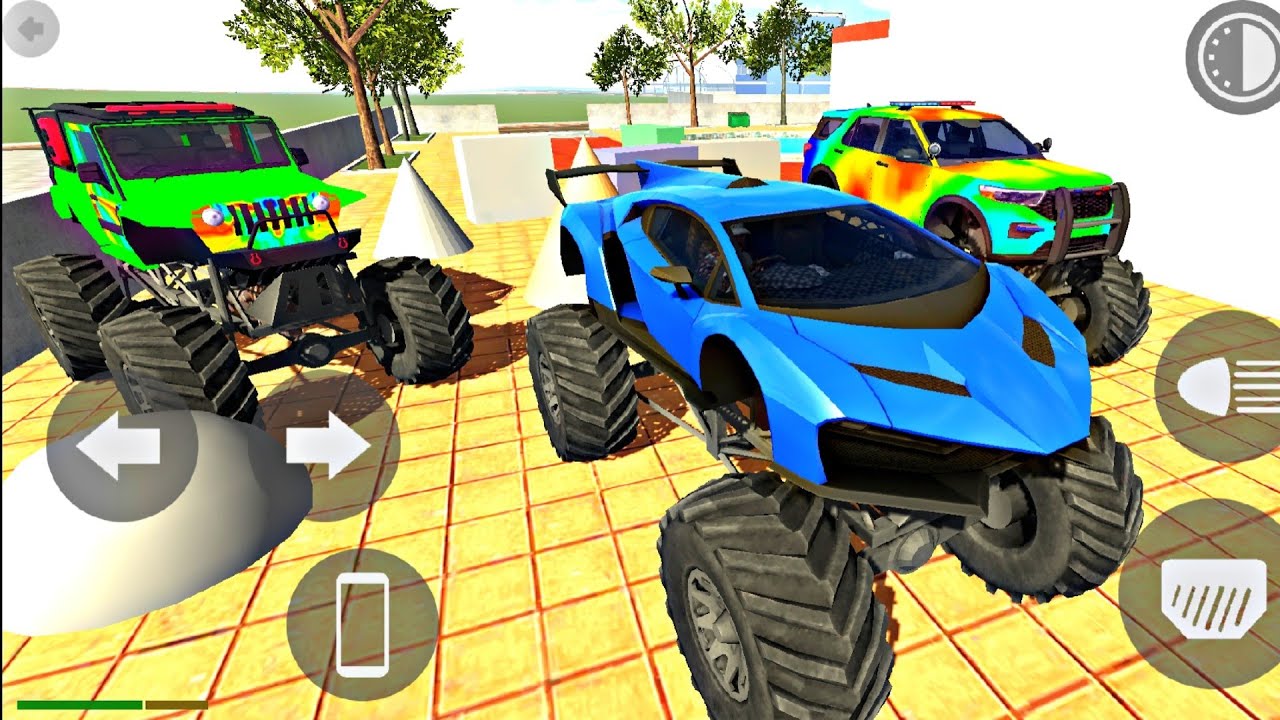 Indian Bike Driving 3D - New update, Modified monster Police Car ...