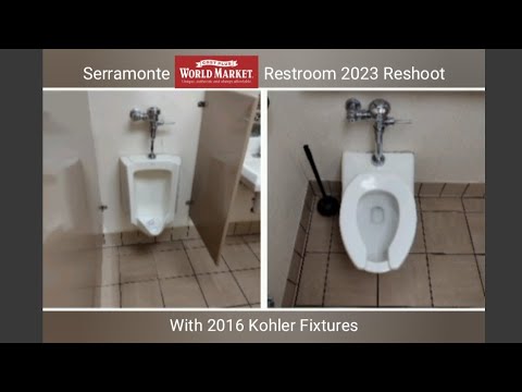 Serramonte Cost Plus World Market Restroom 2023 Reshoot with 2016 ...