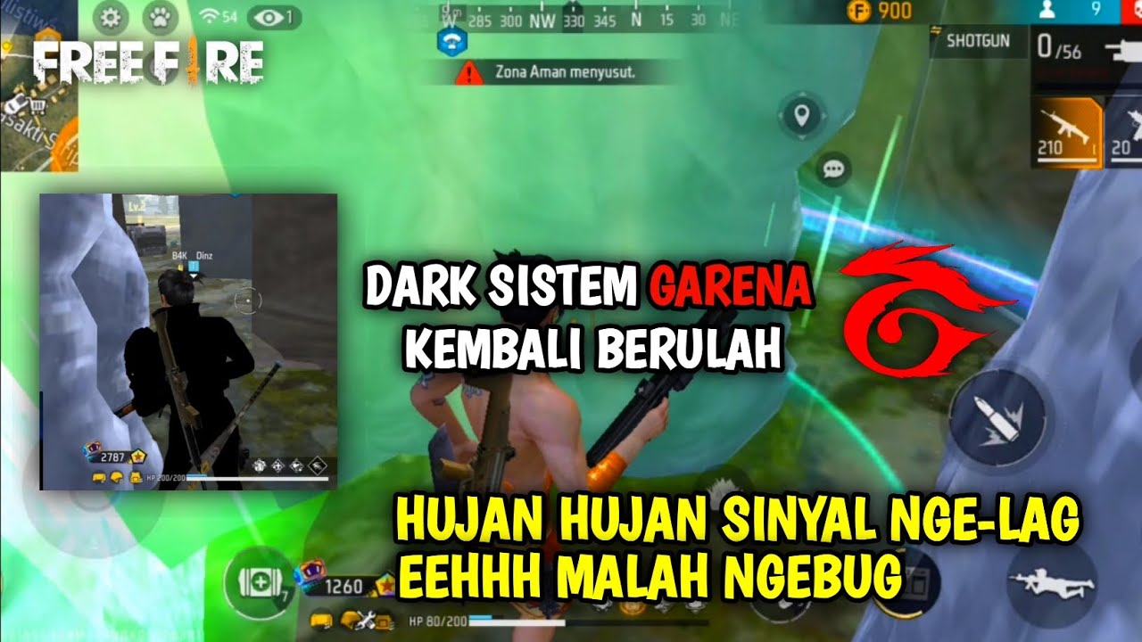 DARK SISTEM MAIN FF!! SINYAL LAG DAN NGEBUG!! FREE FIRE - YouTube