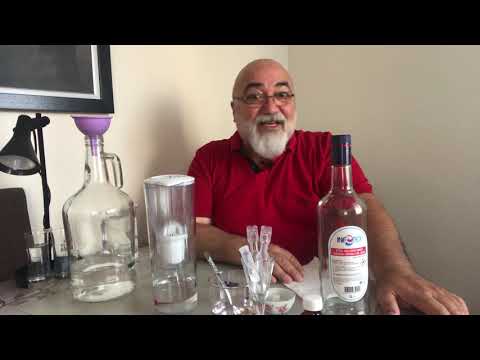 Evde Amatörce Gliserin takviyeli RAKI NASIL YAPILIYOR