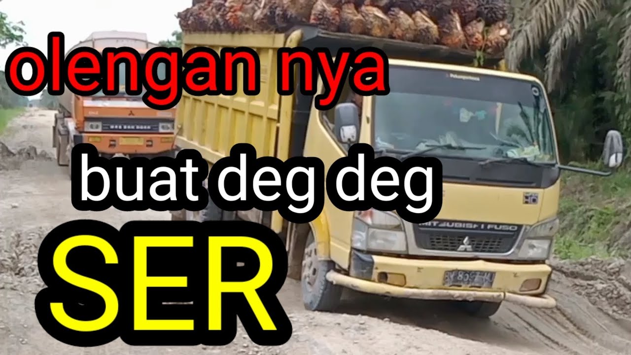 jalan menuju pabrik oleng oleng#truk - YouTube