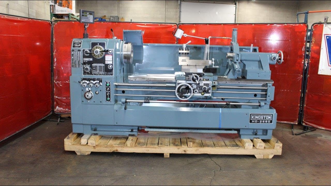 Kingston HD Series Lathe in Utah, Precision Gap Bed / 4" Spindle Bore ...