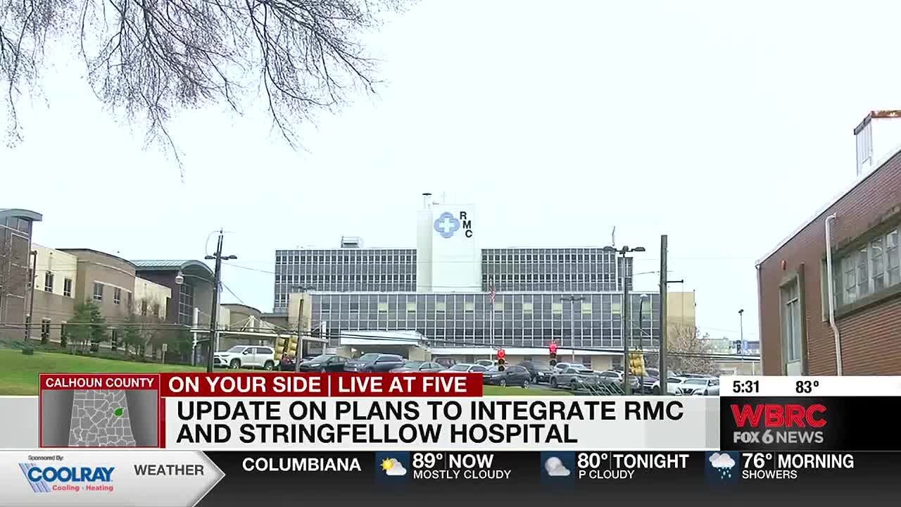 Update on plans to integrate RMC and Stringfellow Hospital - YouTube