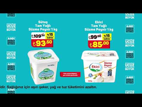 Büyük olduğu için UCUZ, ucuz olduğu için BÜYÜK! #A101 #HarcaHarcaBitmez #A101Herİlçede