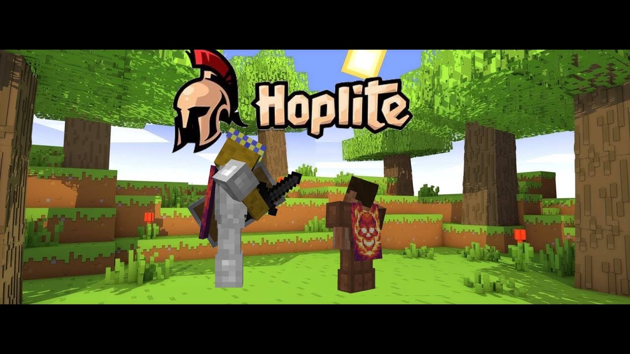 playing minecraft hoplite battle royale! - YouTube